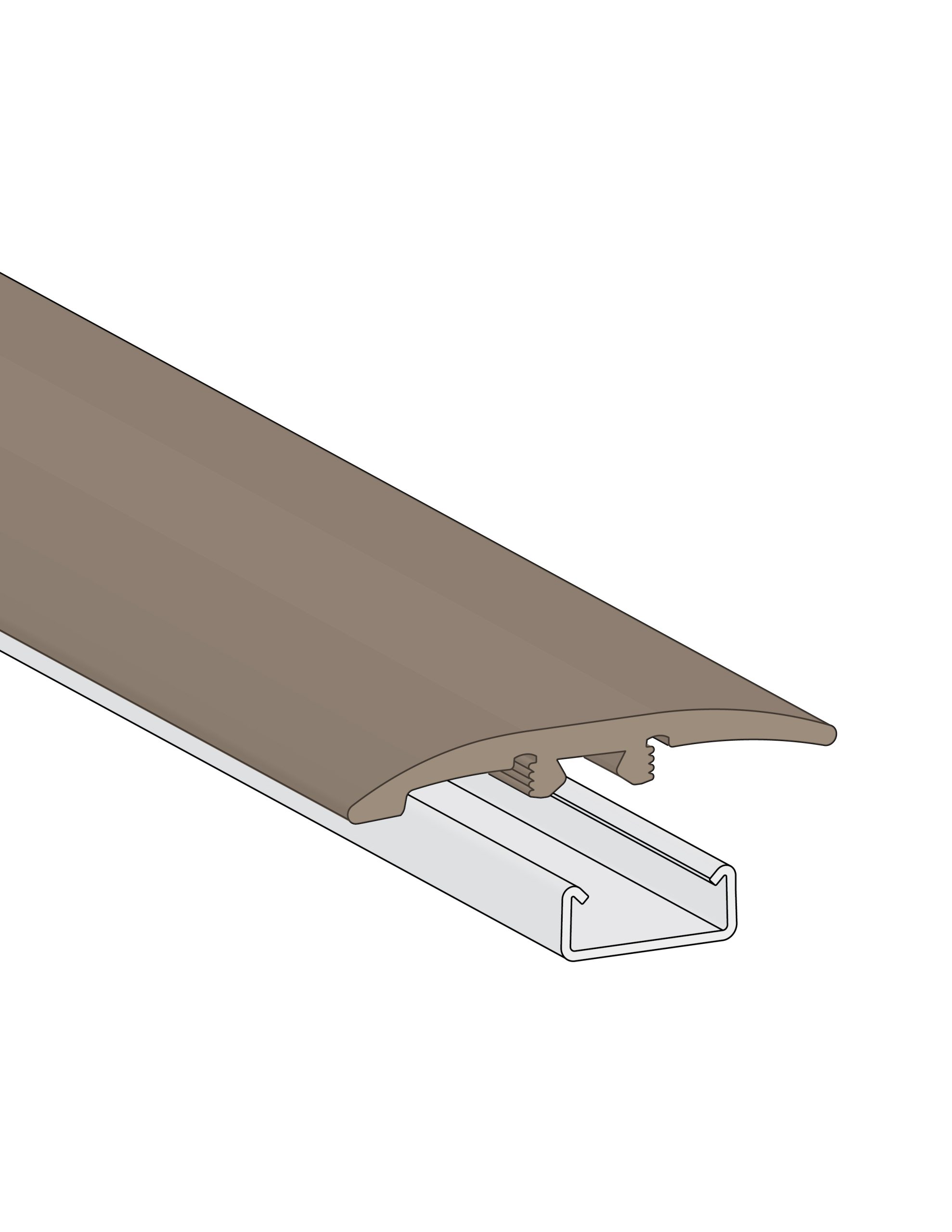 V-EVO® Max - 3 in 1 Trim Molding - Surface Lab